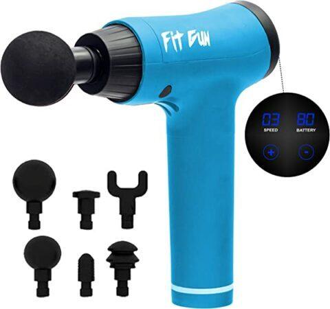 ¡Chollo! Pistola de Masaje Woxter Fit Gun con 6 Cabezales ...